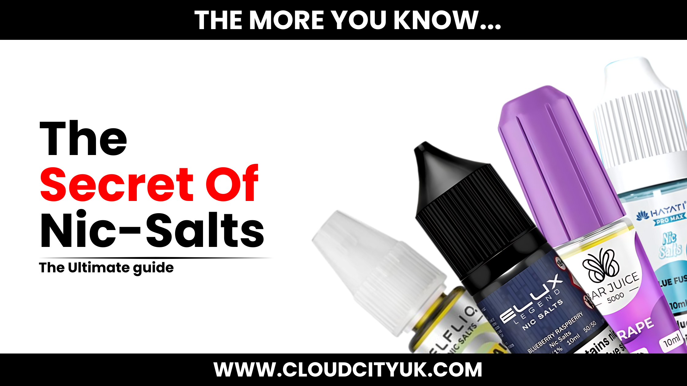 The Secret Of Nic-Salts - The Ultimate Guide – Cloud Vapez UK